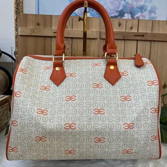 Bags | Esquire Coated Canvas Handbag | Poshmark